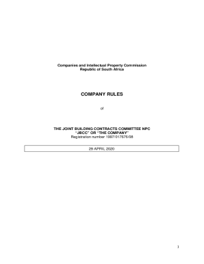 Fillable Online Notice of Consolidation of Memorandum of Incorporation ...