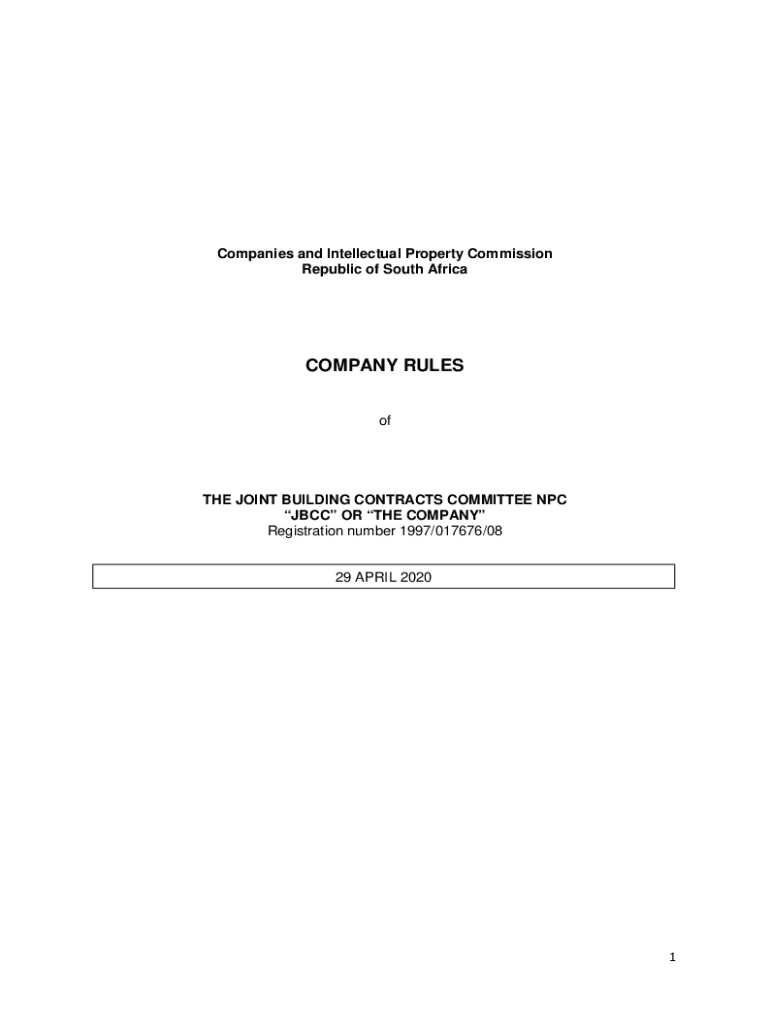 Fillable Online Notice of Consolidation of Memorandum of Incorporation ...