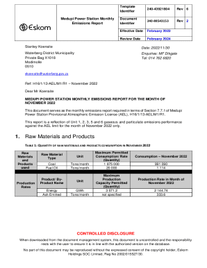 Fillable Online Emissions Report Fax Email Print - pdfFiller