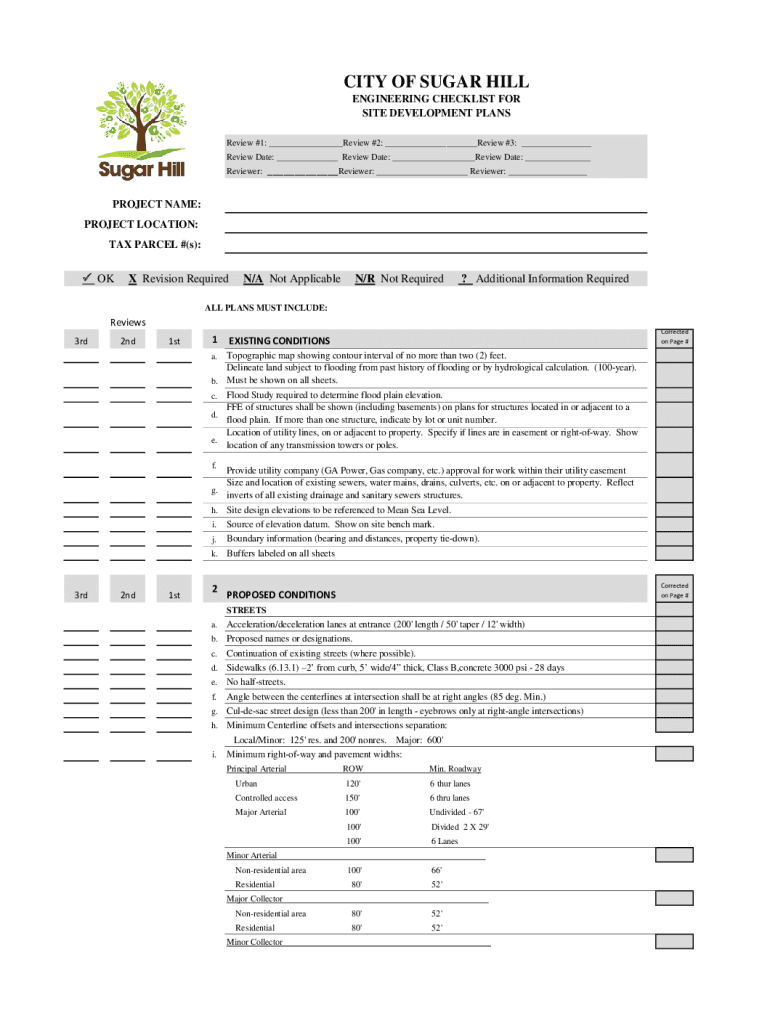Fillable Online Site Plan Review Regulations - Sugar Hill New Hampshire Fax Email Print - pdfFiller