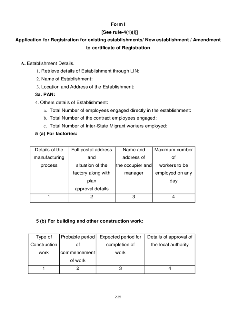 Fillable Online INTER-STATE MIGRANT WORKMEN Fax Email Print - pdfFiller