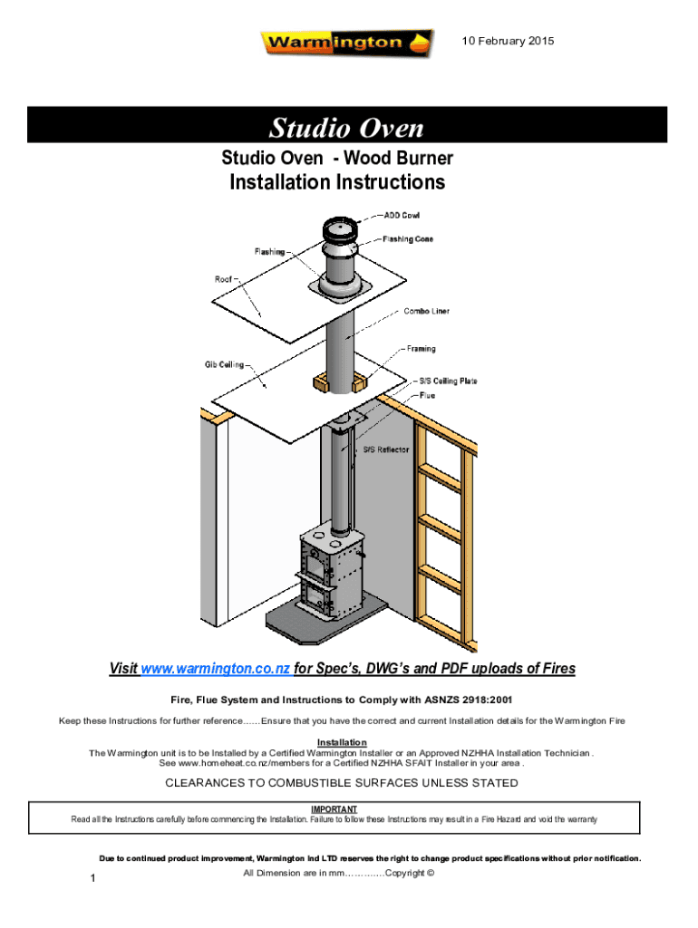 Fillable Online archipro co Studio Stove, Studio Oven and Ooh-Ah Fax Email Print - pdfFiller