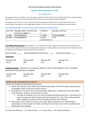 Fillable Online Select and Review Instructional Materials - OSPI Fax ...