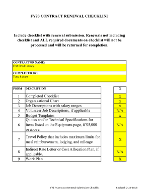 Fillable Online The software renewal checklist: 7 factors to consider ...