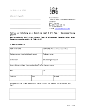 Ausfüllbar Online Antrag auf Erteilung einer Ausnahmegenehmigung im ... Fax Email Drucken ...