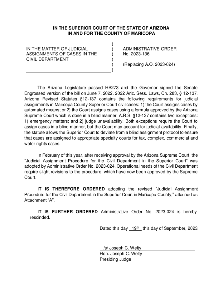 Fillable Online Arizona Superior Courts Fax Email Print - pdfFiller