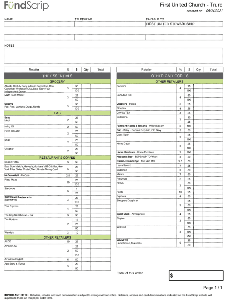 Fillable Online 2021-Fundscrip-Order-Form.pdf - Truro - First United ...