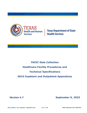 Fillable Online THCIC Data Collection Fax Email Print - pdfFiller