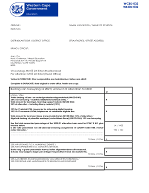 Fillable Online dir0002-2022 - WCED 032 Form.pdf Fax Email Print ...