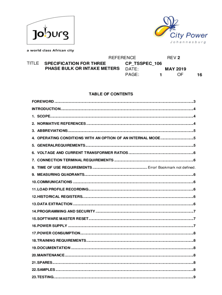 Fillable Online REFERENCE REV 2 TITLE SPECIFICATION FOR THREE ... Fax Email Print - pdfFiller