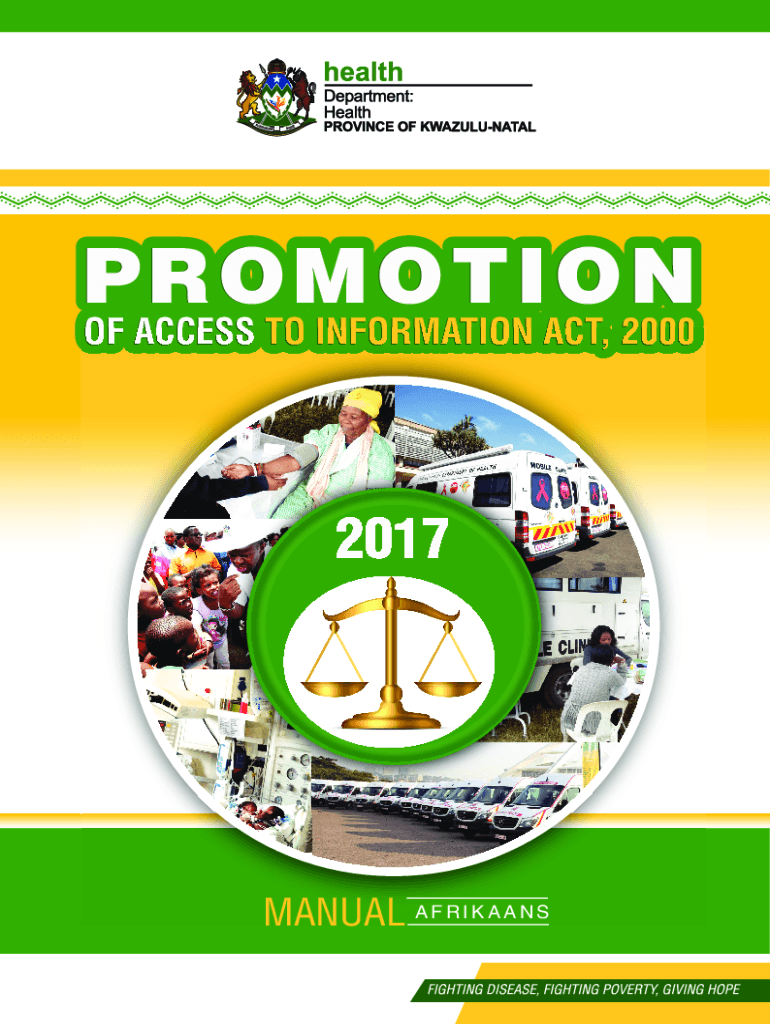 Fillable Online Handleiding vir die bevordering van toegang tot ...