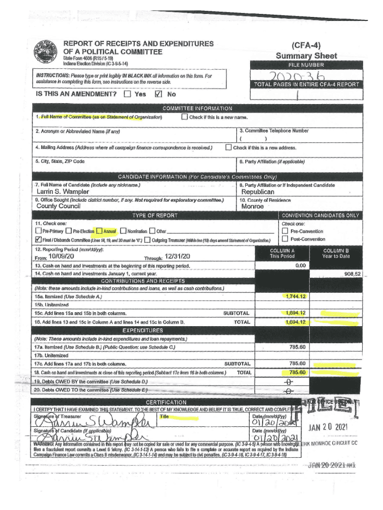 Fillable Online Stale Form 4606 (R15 I 5-19) Fax Email Print - pdfFiller