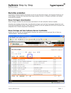 Ausfüllbar Online hyScore Step by Step Fax Email Drucken - pdfFiller