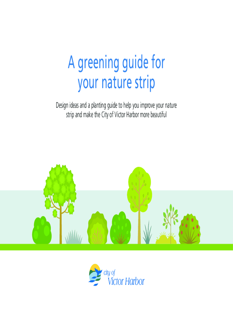 Fillable Online Guidelines-and-Application-for-nature-strip- ... Fax ...