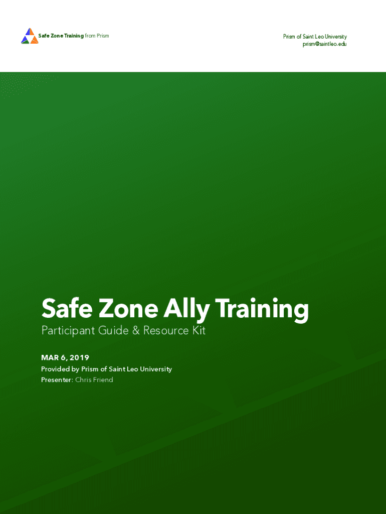 Fillable Online Faculty, staff invited to Safe Zone ally training on ...