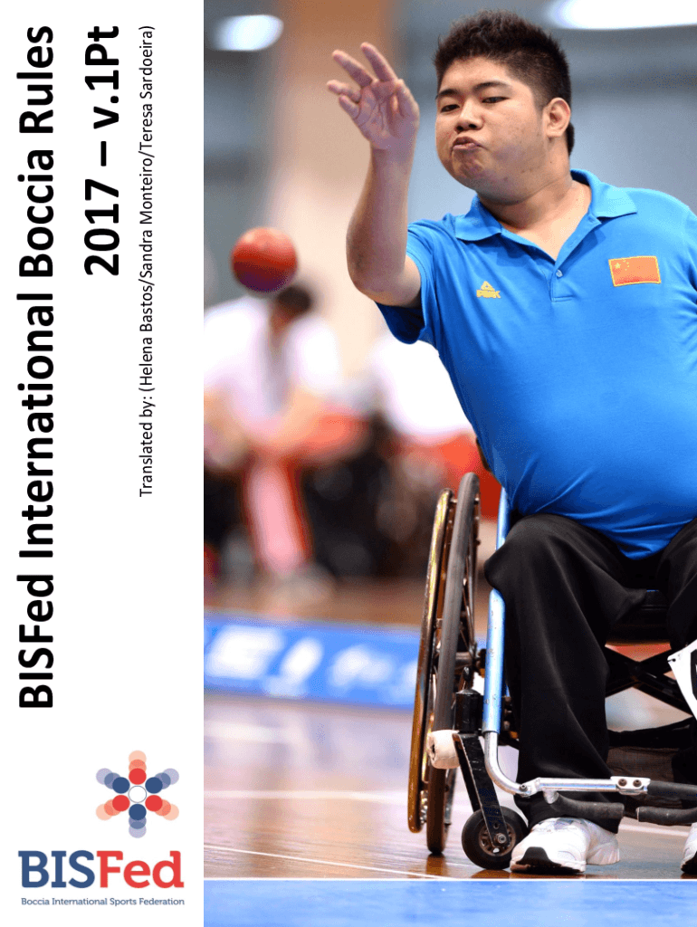 Preenchível Disponível BISFED International Boccia Rules V3 - Definitions Fax Email Imprimir ...