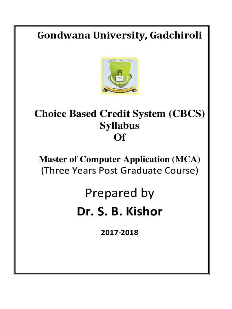 Fillable Online (Three Years Degree Course) Prepared by Dr. S. B. Kishor Fax Email Print - pdfFiller