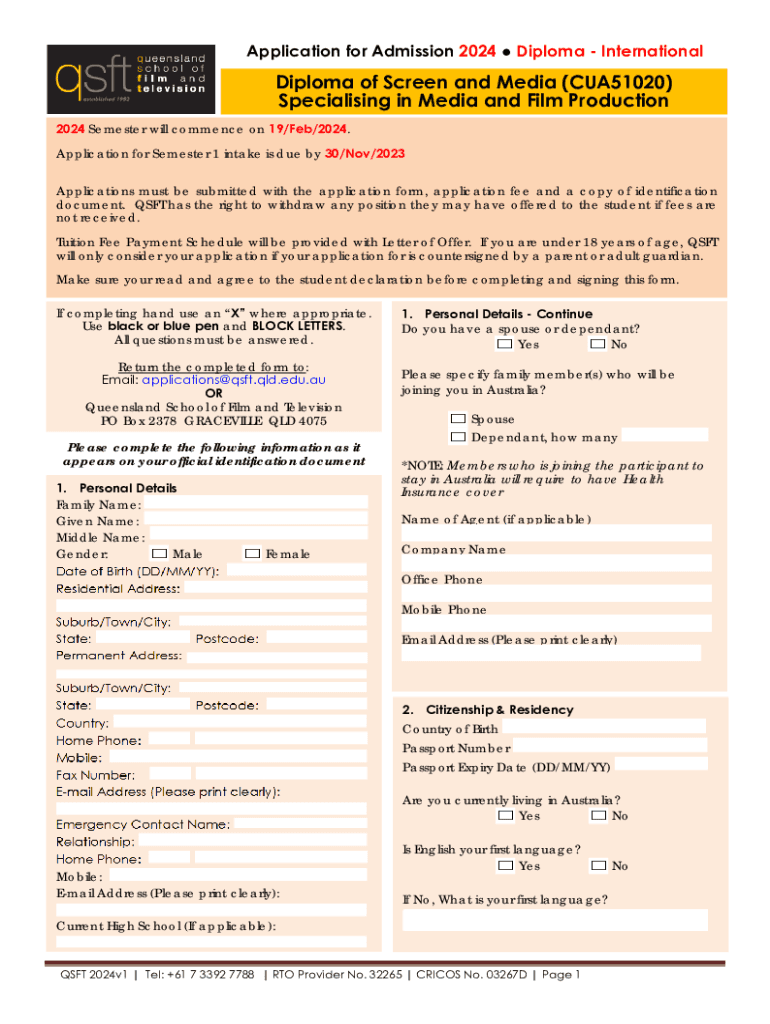 Fillable Online Fall Intake in the UK 2024: Timeline & Application ...