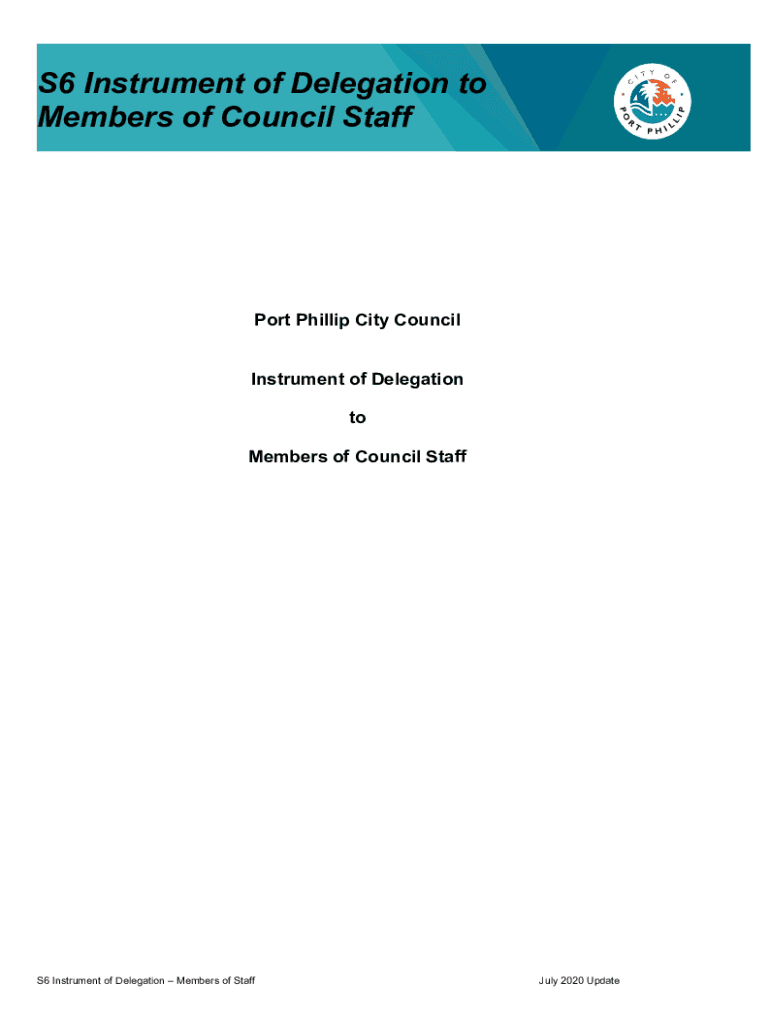 Fillable Online 7 Presentation of officer reports 7.8 Revised ...