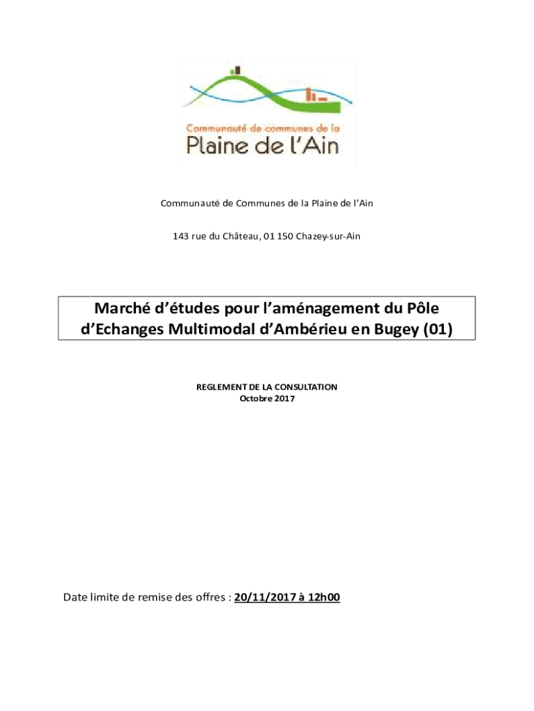 Remplissable En Ligne Communaut de communes de la Plaine de l'Ain Fax ...