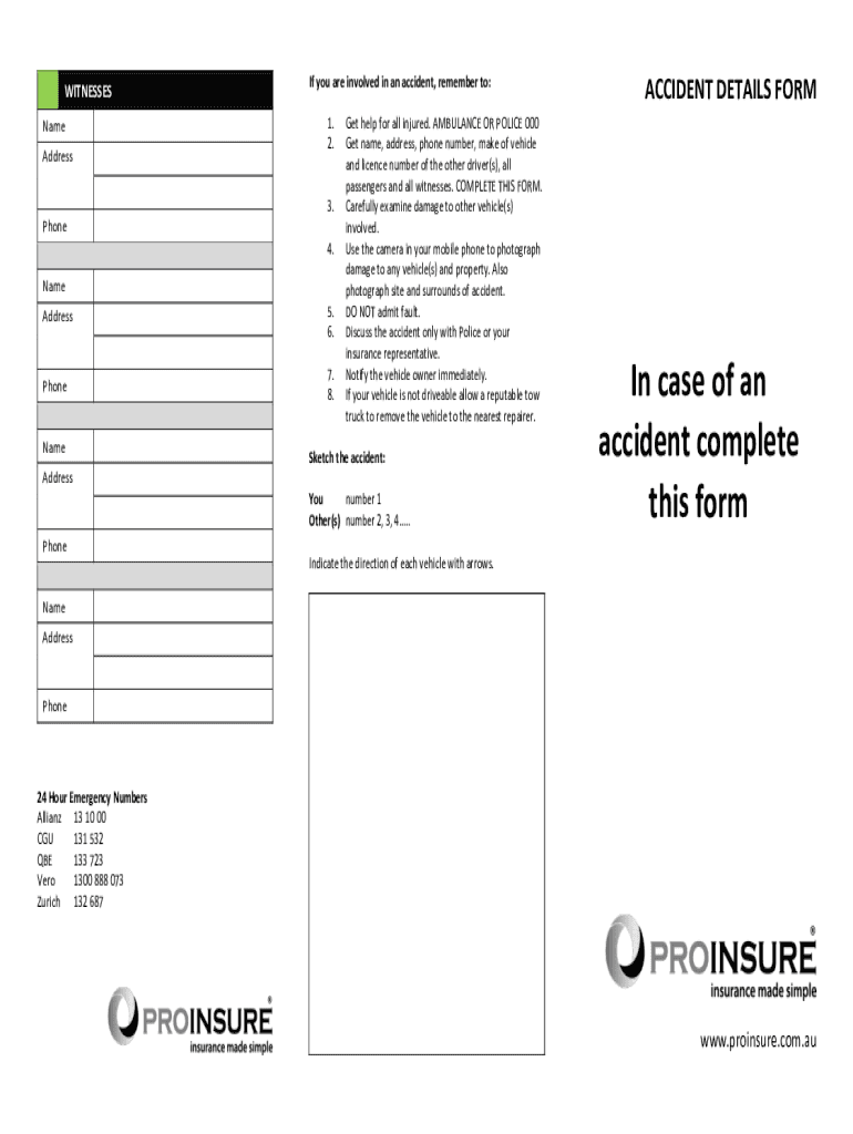 Fillable Online Vehicle-Accident-Form Fax Email Print - pdfFiller