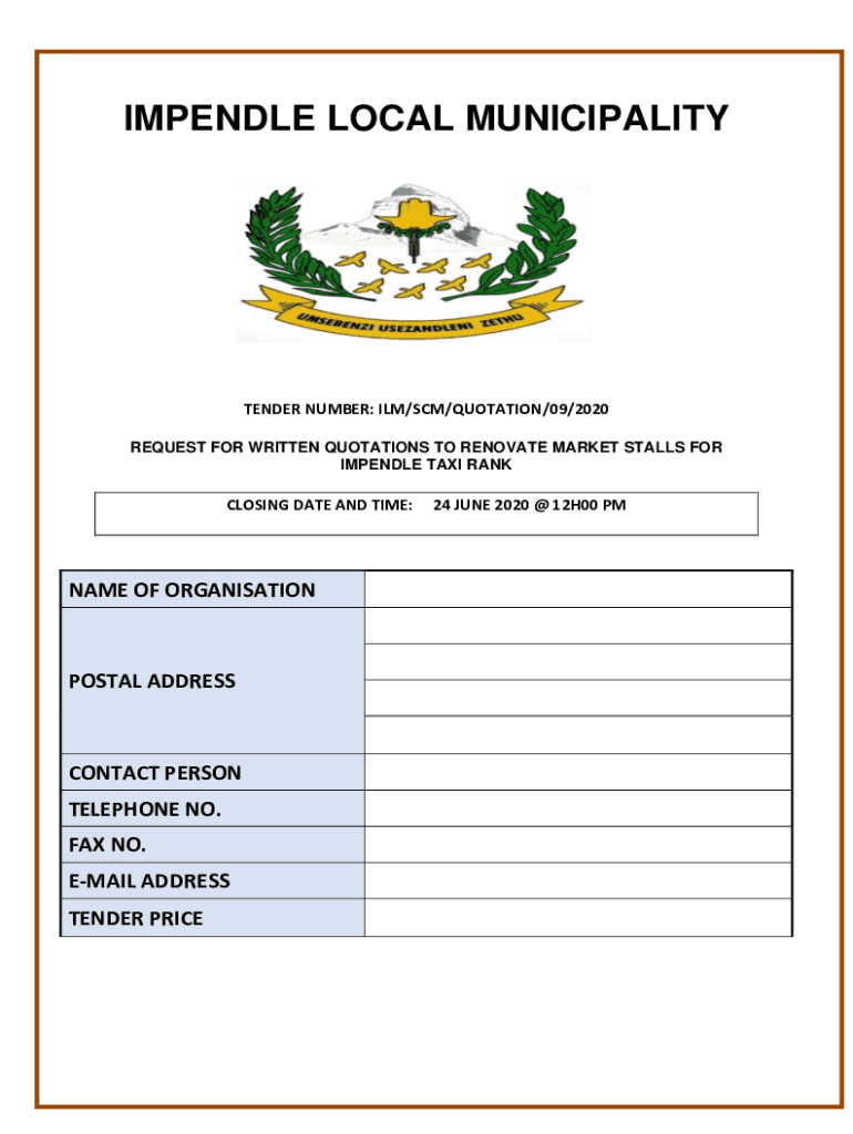 Fillable Online Draft Impendle Land Use Management Policy Fax Email ...