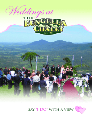 Fillable Online say I DO with a view Fax Email Print - pdfFiller