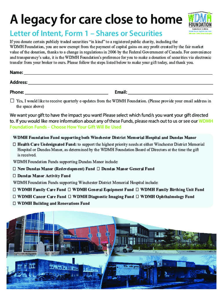 Fillable Online Three ways to leave a legacy through charitable giving ...