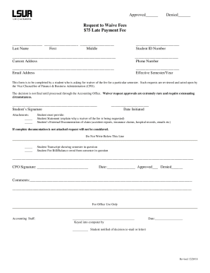 Fillable Online Letter of Request to Waive Bank Fee - Sample & Example ...