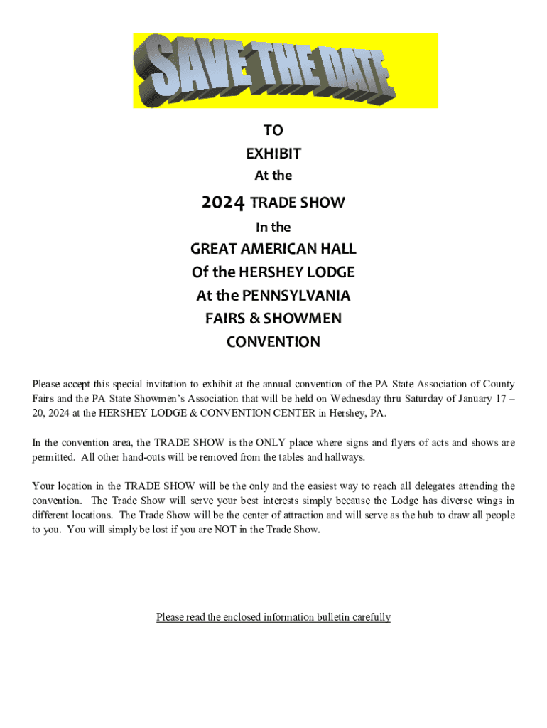 Fillable Online Fill Out A Booth Application Fax Email Print - pdfFiller