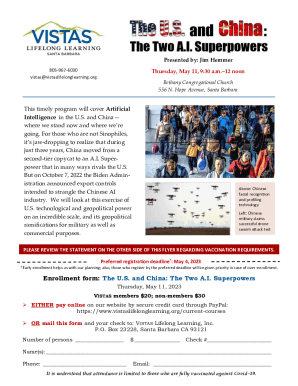 Fillable Online The U.S. and China: The Two A.I. Superpowers Fax Email ...
