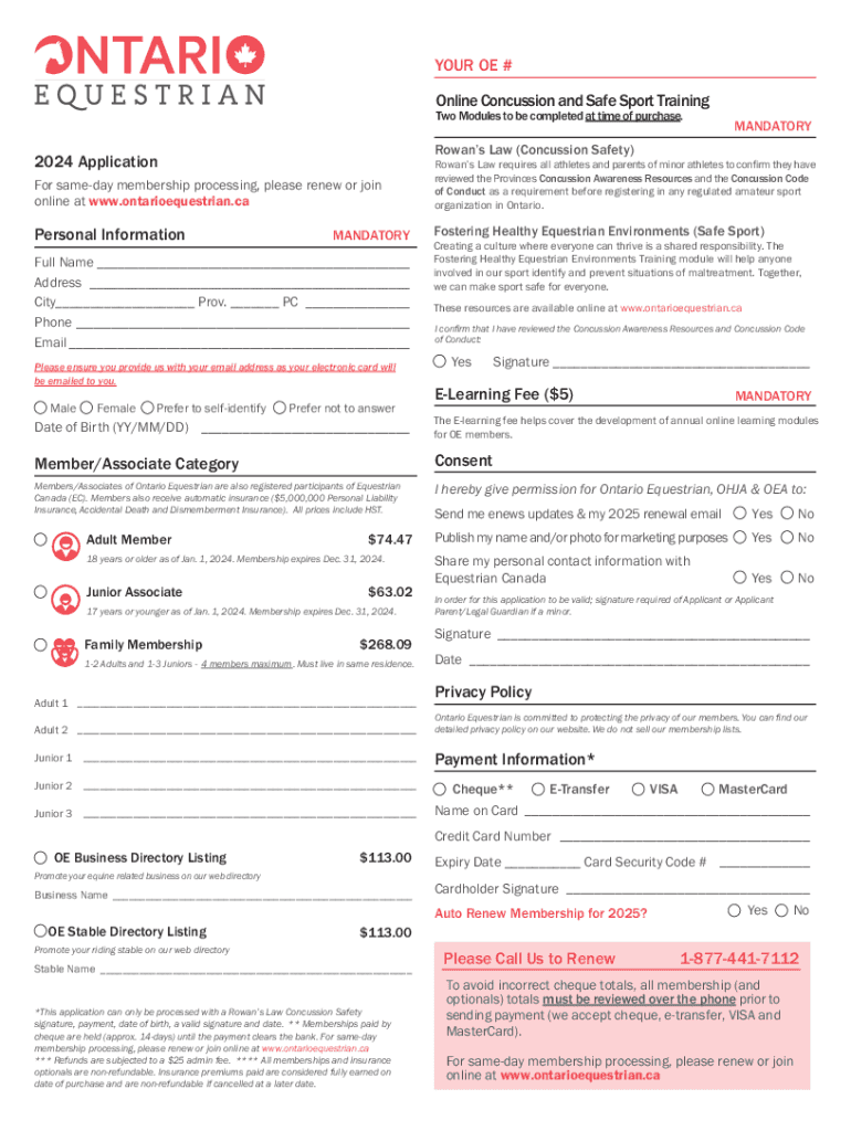 Fillable Online Consultant Starter Kit - your OE Business! - One Earth ...