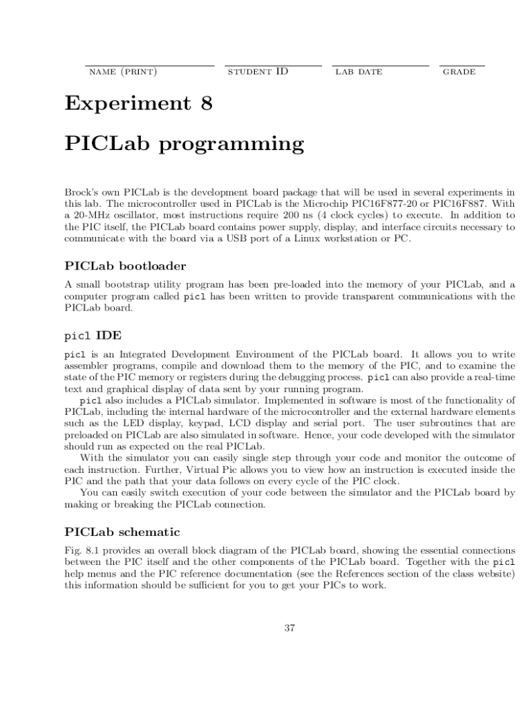 Fillable Online SOLVED design a lab development board for PIC16F877A ...