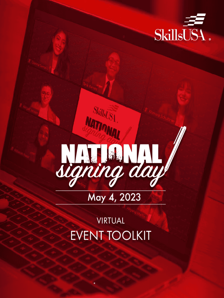 Fillable Online SkillsUSA National Signing Day Will Celebrate Skilled ...