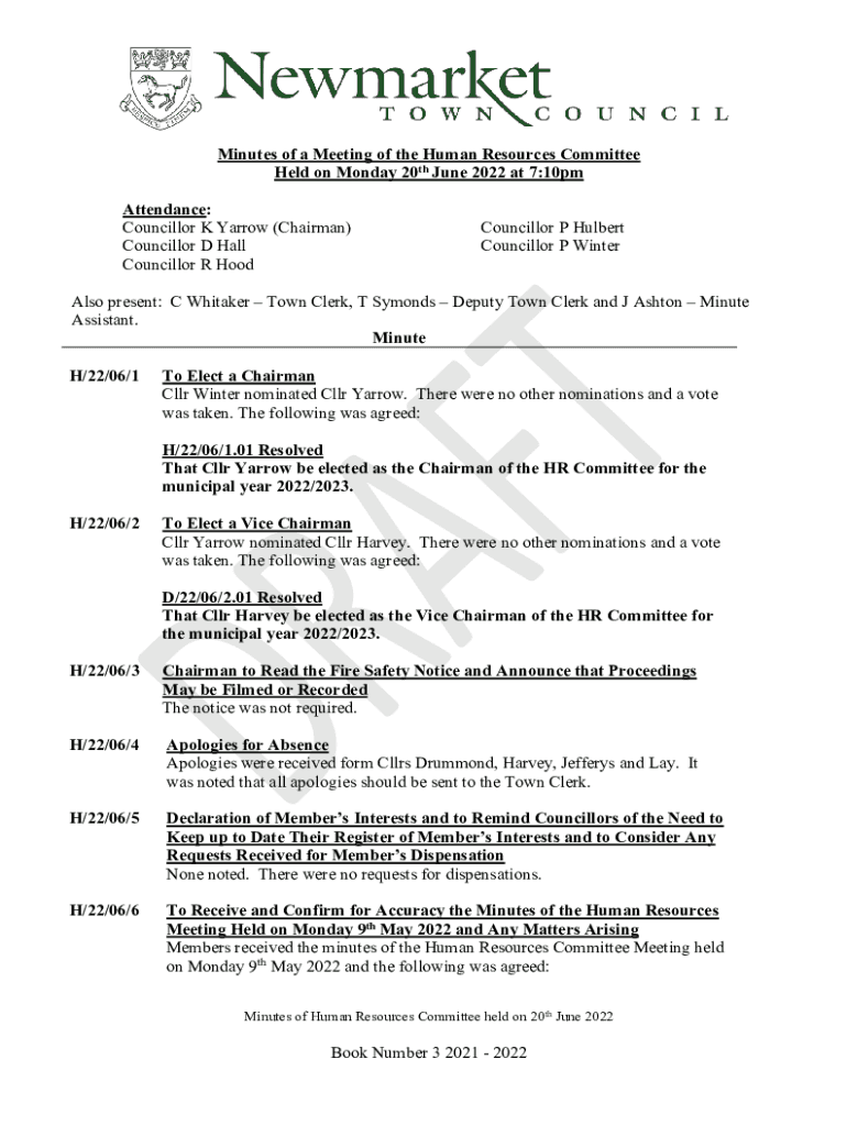 Fillable Online held in Council Chambers on Wednesday February 3, 2021 ...