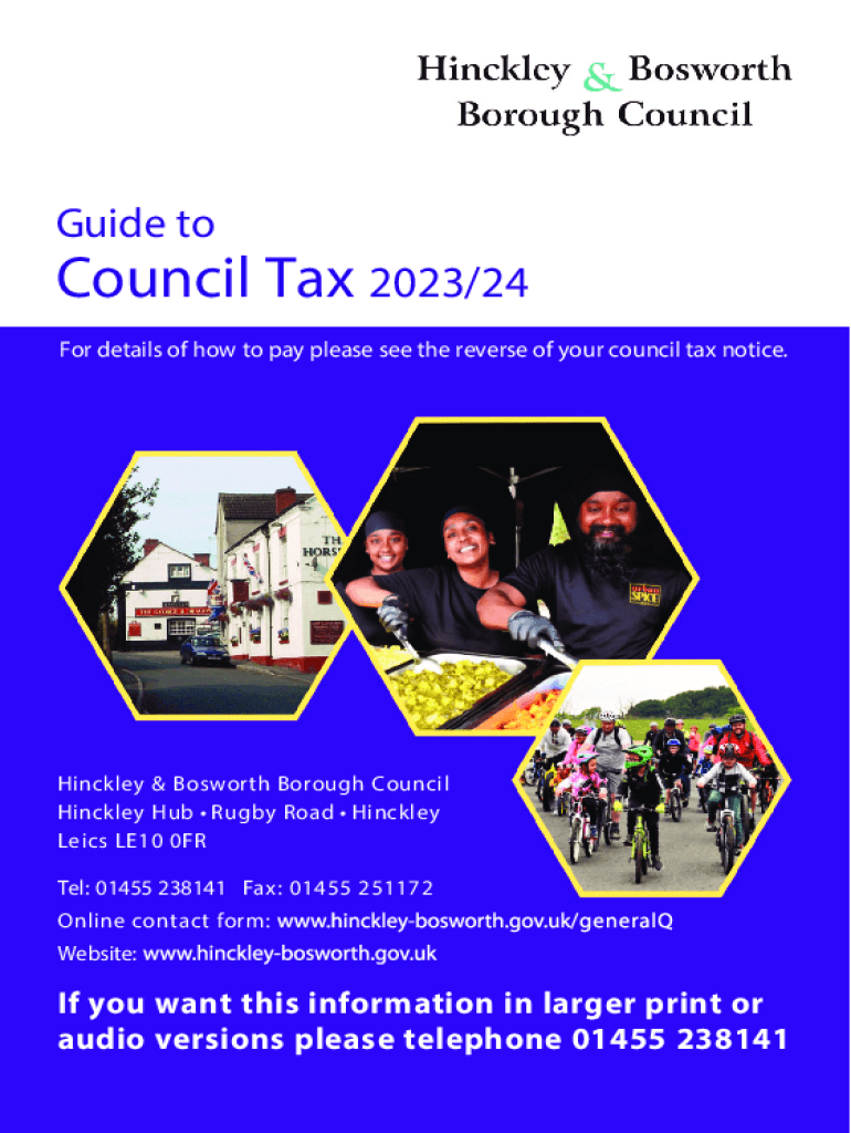 Fillable Online A GUIDE TO YOUR COUNCIL TAX BILL Fax Email Print ...