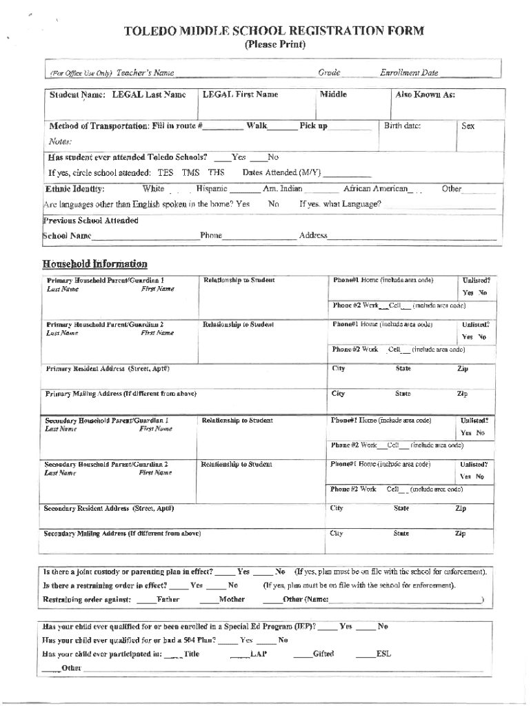 Fillable Online The Home Language Survey is given to all students ...