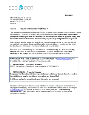 Fillable Online SCC - Standards Council of Canada Fax Email Print ...