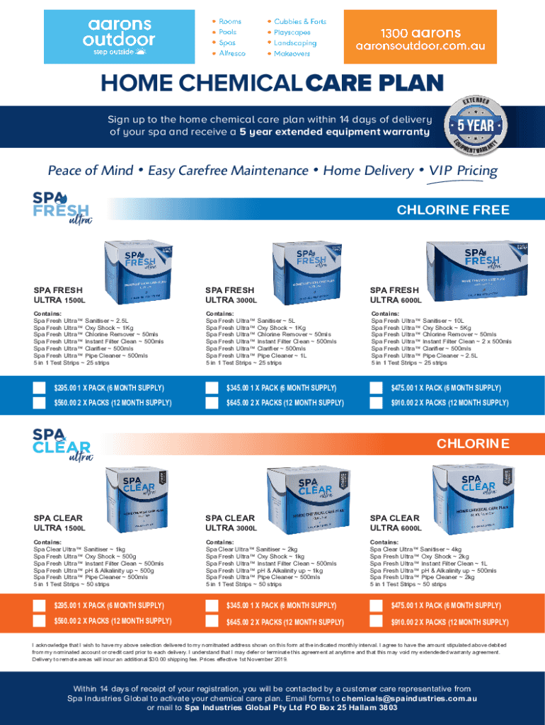 Fillable Online Your Complete Hot Tub Maintenance Checklist And Guide ...