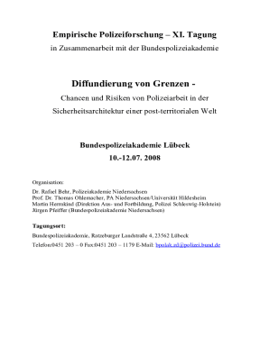 Ausfüllbar Online 1 Prof. Dr. Rafael Behr, Hamburg Risiken und ... Fax ...