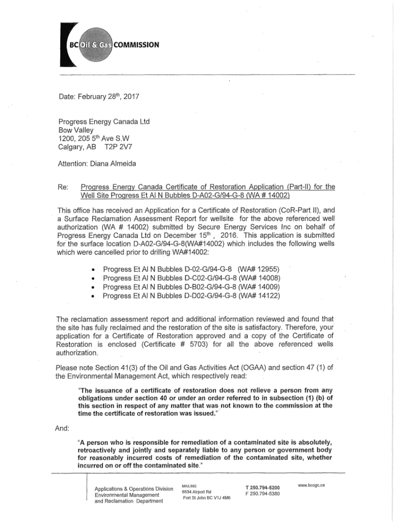 Fillable Online Frequently Asked QuestionsBC Energy Regulator (BCER ...