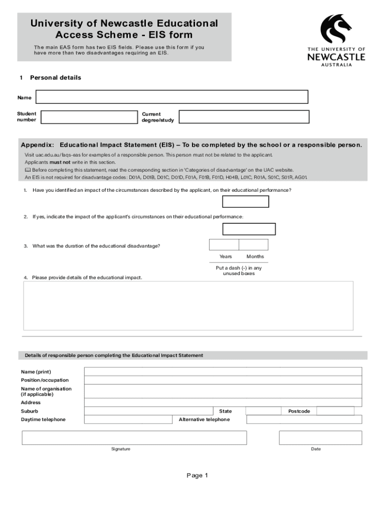Fillable Online Extra EIS form Fax Email Print - pdfFiller