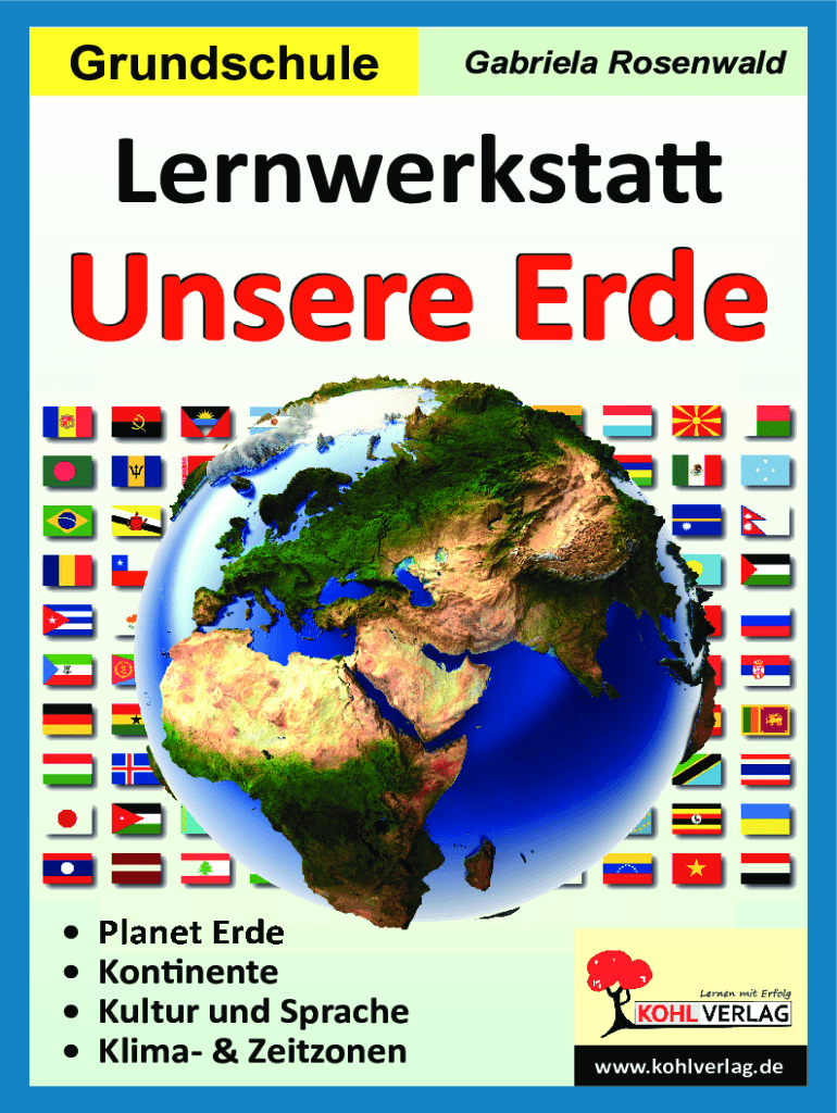 Ausfüllbar Online Lernwerkstatt Unsere Erde: Grundschule ; Planet Erde ... Fax Email Drucken ...