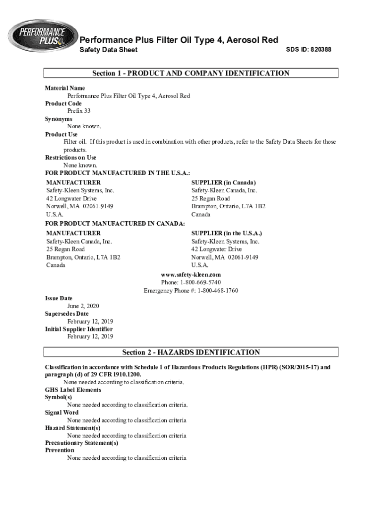 Fillable Online Chemicals Safety Data Sheets Fax Email Print - pdfFiller