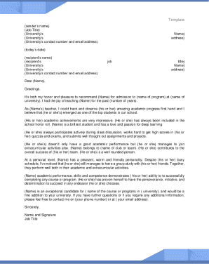 Fillable Online 10 Job Email Templates To Use (And How To Create One ...