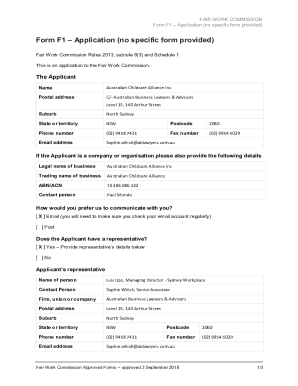 Fillable Online F1 Application Form Fax Email Print - pdfFiller