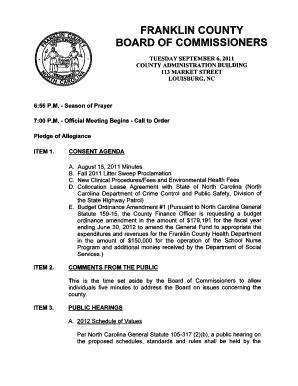 Fillable Online New Clinical Procedures/Fees and Environmental Health ...