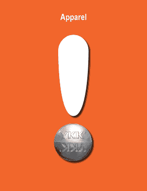 Fillable Online YKK Snap Fasteners America Inc Fax Email Print - pdfFiller