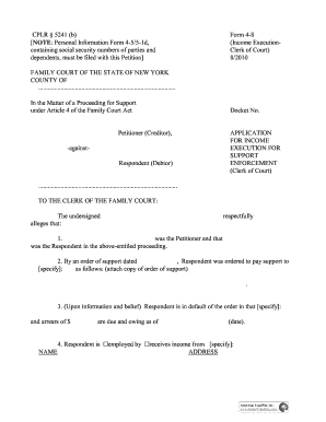 Fillable Online CPLR 5241 (b) Fax Email Print - pdfFiller