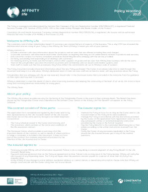 Fillable Online Affinity Life Application Form 2020 Fax Email Print ...